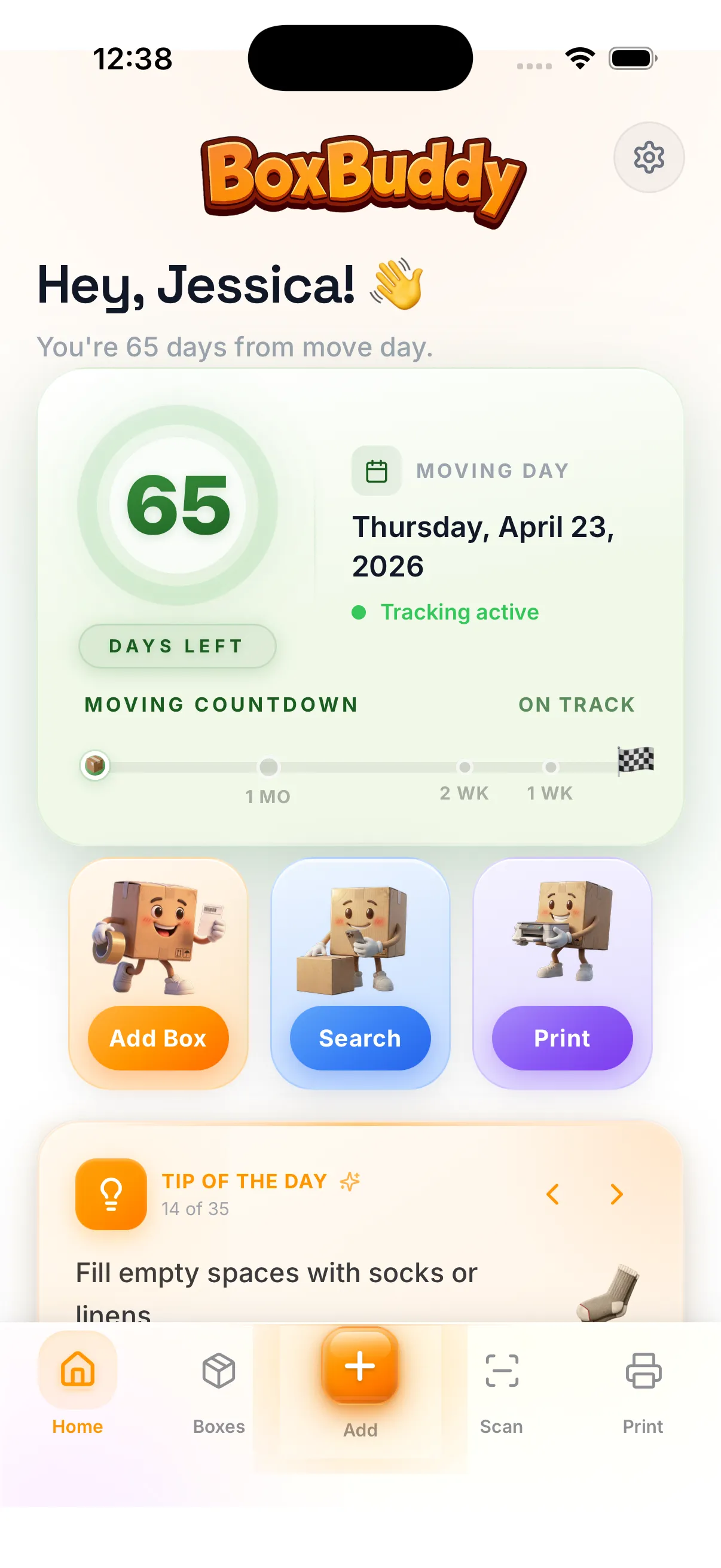BoxBuddy — Moving Without the Chaos | QR Box Tracking App